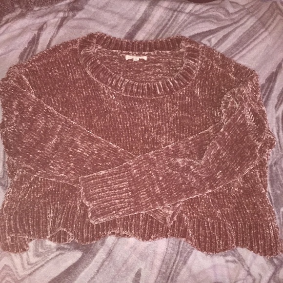 I.L.A hearts | Sweaters | Beautiful Soft Velvet Like Sweater | Poshmark